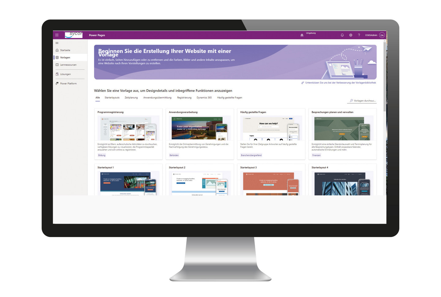 Microsoft Power Pages | Microsoft Power Platform | Cloud | Solutions | Sycor